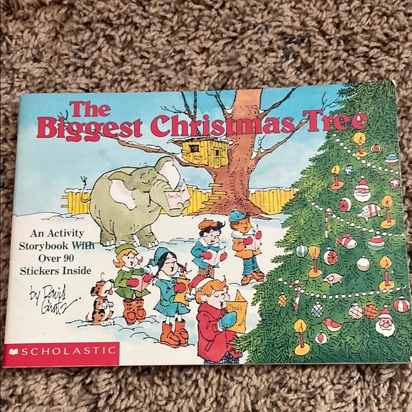 Scholastic | Other | Vintage Scholastic The Biggest Christmas Tree ...